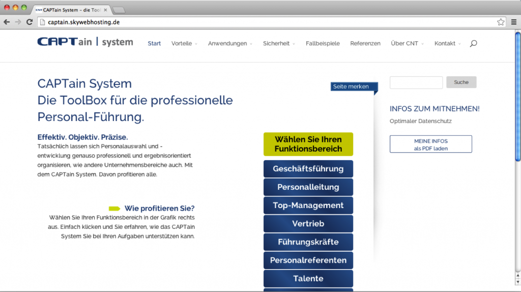 CAPTain System Website - Nordfeuer